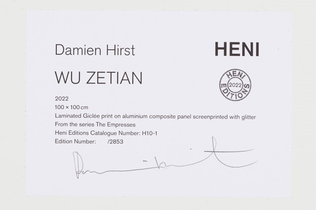 The Empresses H10-1, H10-2, H10-3, H10-4, H10-5 by Damien Hirst on artnet